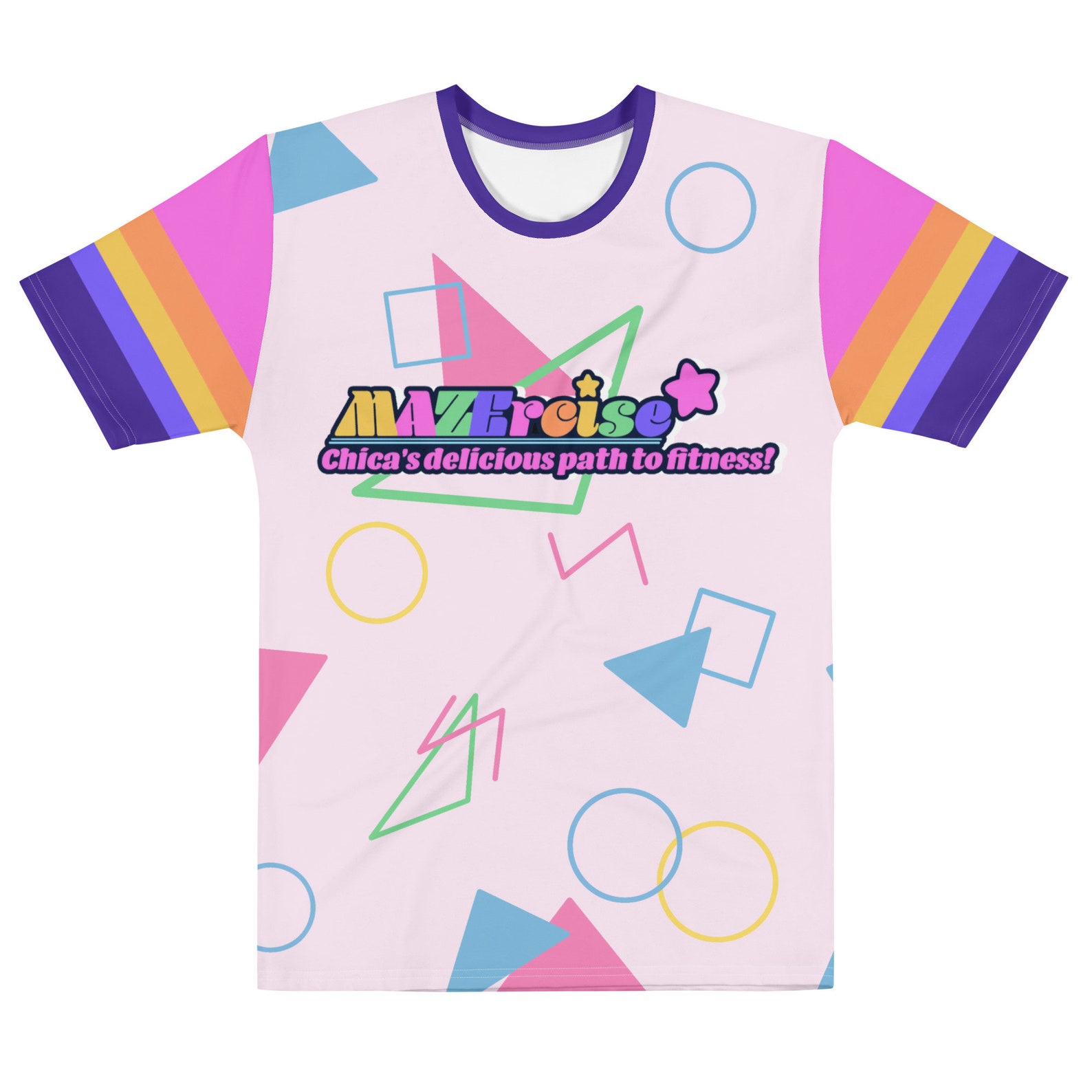 Glamrock Chica's Mazercise T-shirt - Etsy