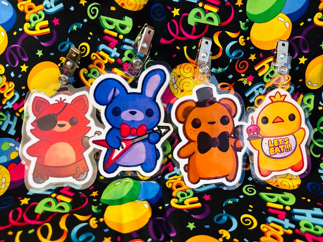 FNAF Badge Tags - Etsy