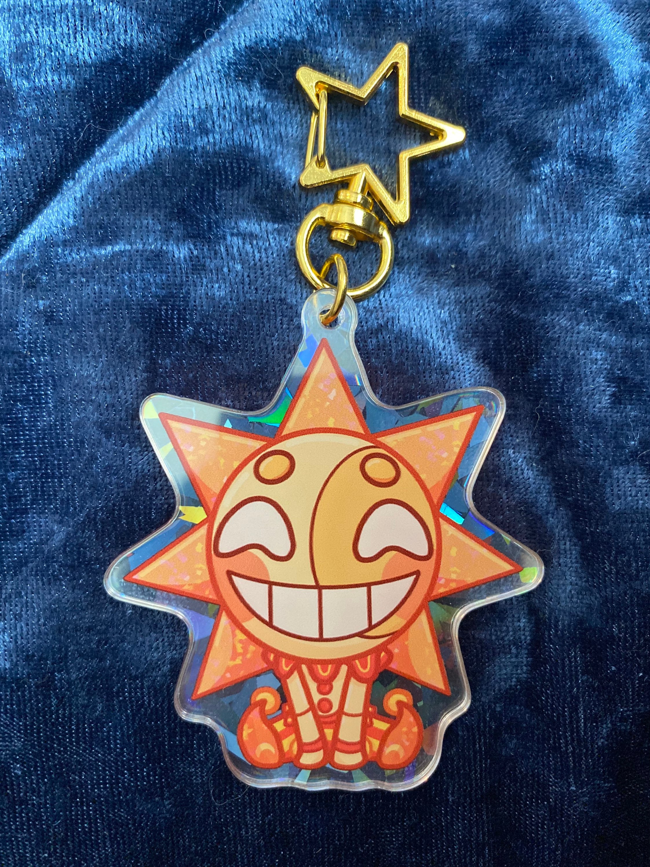 FNAF Security Breach Holographic Keychains 2.5 - Etsy Australia