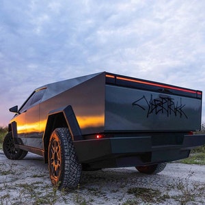 Cybertruck Tailgate Graffiti Logo Vinyl Decal Sticker Any Size - Etsy