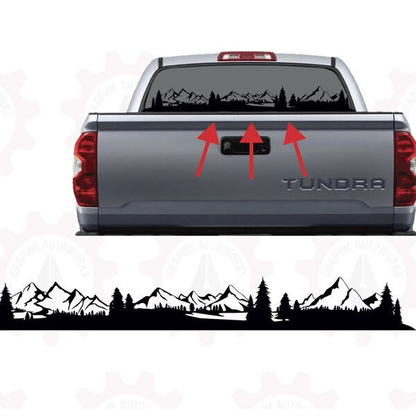Toyota Tundra Rear Window Decal - Etsy