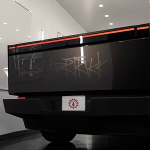 Cybertruck Tailgate Graffiti Logo Vinyl Decal Sticker Any Size - Etsy