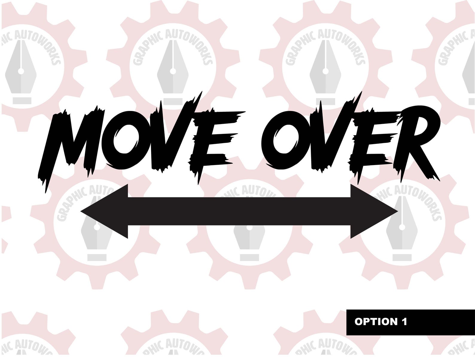 Move Over Vinyl Decal Sticker Car Truck Windshield - Etsy
