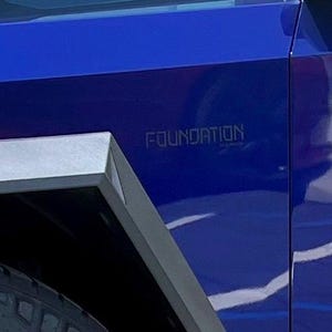 Cybertruck Foundation Series Logo Vinyl Decal Sticker Tesla Car ...