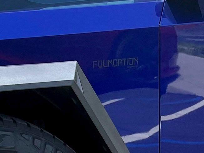 Cybertruck Foundation Series Logo Vinyl Decal Sticker Tesla Car ...