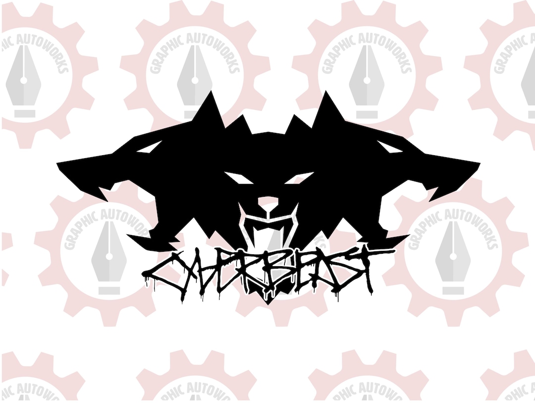 Cybertruck Cyberbeast Graffiti Cerberus Logo for Fenders Vinyl Decal ...