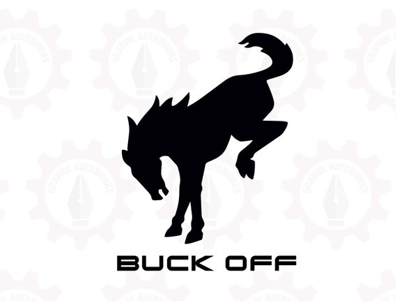 Bronco Buck off Horse Vinyl Decal Sticker Choose Your Colors - Etsy