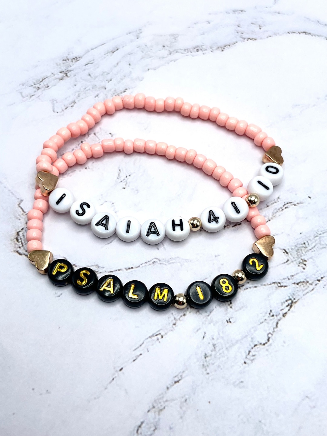 Custom Bible Verse Bracelets for Women Christian Beaded Bracelets ...