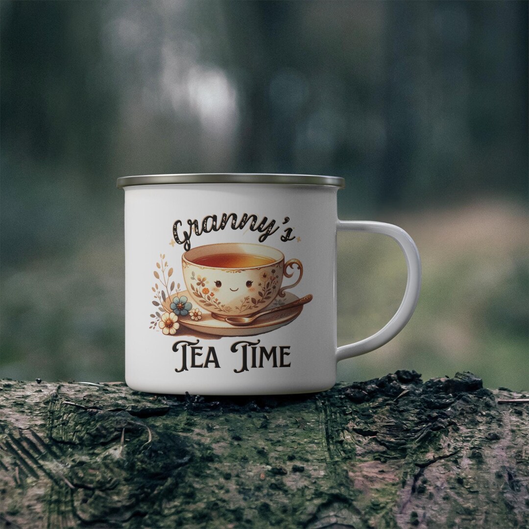 Personalized Teatime Mug Vintage Custom Name Tea Mug Gifts for Mom ...