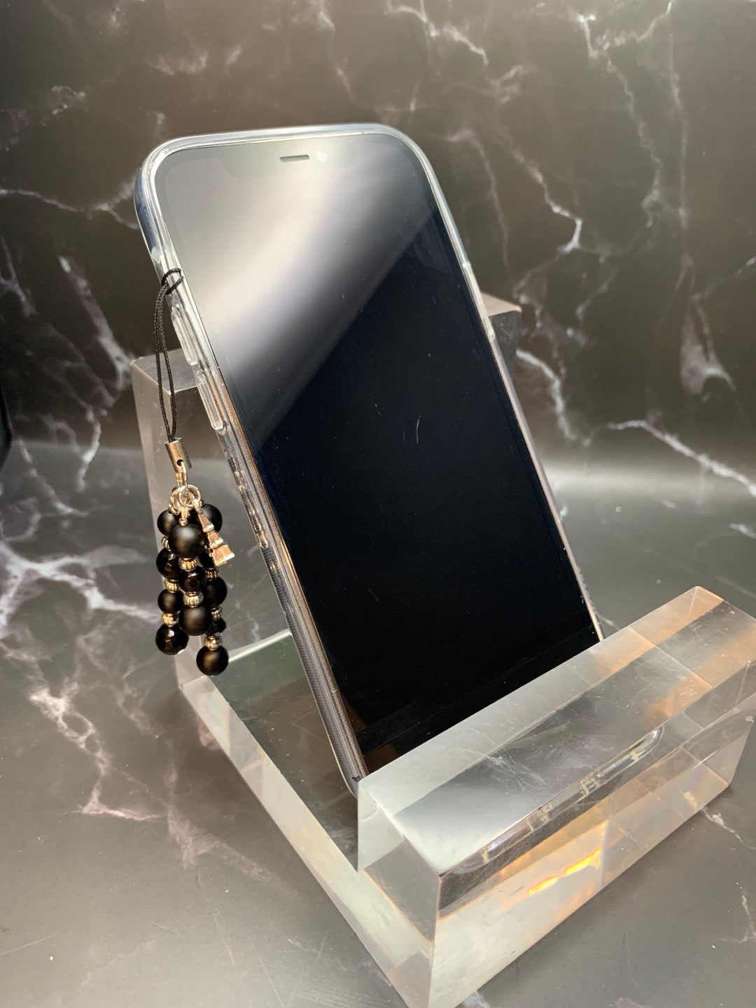 Custom charm Black Phone Dangle Charm Phone Dangle Charm Planner Dangle ...