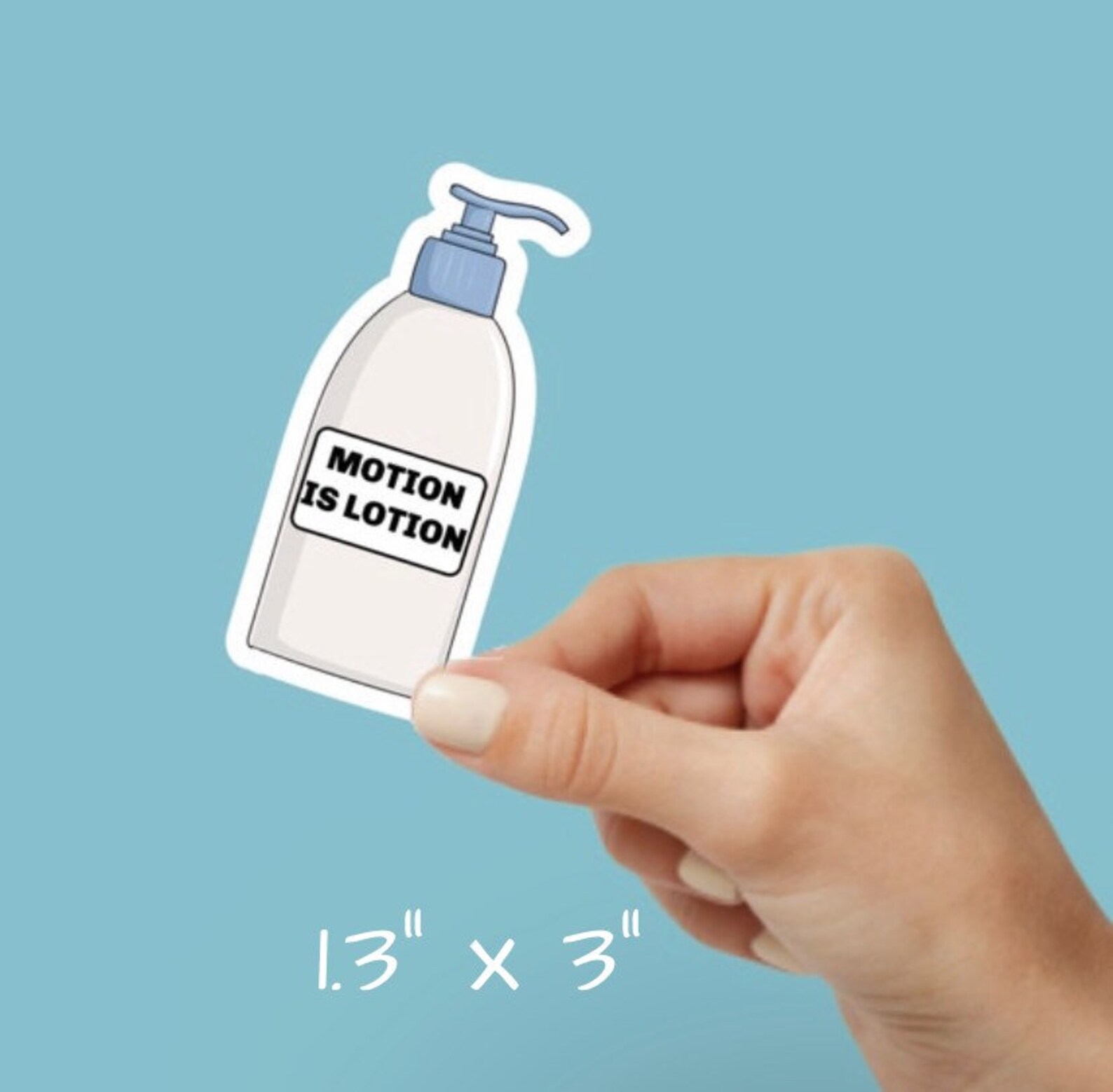 Physical Therapist Sticker, Motion is Lotion, Physical Therapy ...