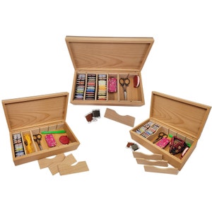 Thread Box, Bobbin Organizer, Cross Stitching Storage - Etsy