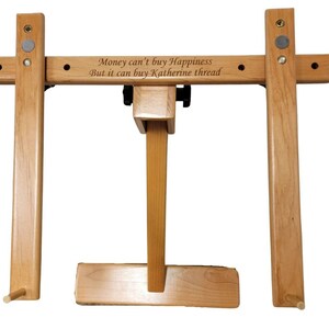 Cross Stitch Lap Stand Needlework Wood Stand Adjustable - Etsy