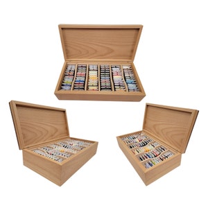 Thread Box, Bobbin Organizer, Cross Stitching Storage - Etsy