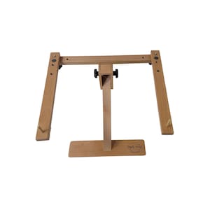 Cross Stitch Lap Stand, Needlework Wood Stand , Adjustable Embroidery ...