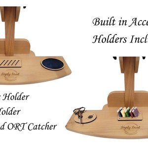 Cross Stitch Table and Lap Stand, Needlework Wood Stand , Adjustable ...