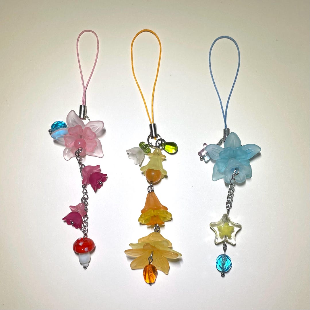 Nintendo Princess Inspired Phone Charms / Bag Charms / Keychains - Etsy