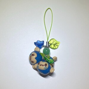 Blueberry Monkey Handmade Polymer Clay Phone Charm / Bag Charm ...