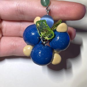 Blueberry Monkey Handmade Polymer Clay Phone Charm / Bag Charm ...