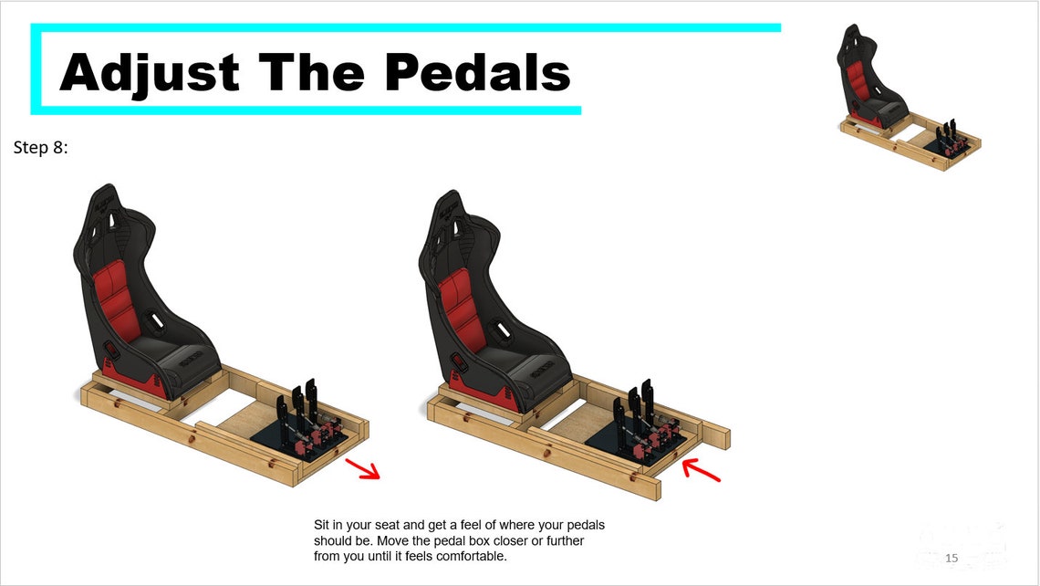 The Easiest "diy Sim Racing Cockpit" - Digital Plans - Etsy