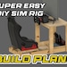 The Easiest diy Sim Racing Cockpit Digital Plans - Etsy
