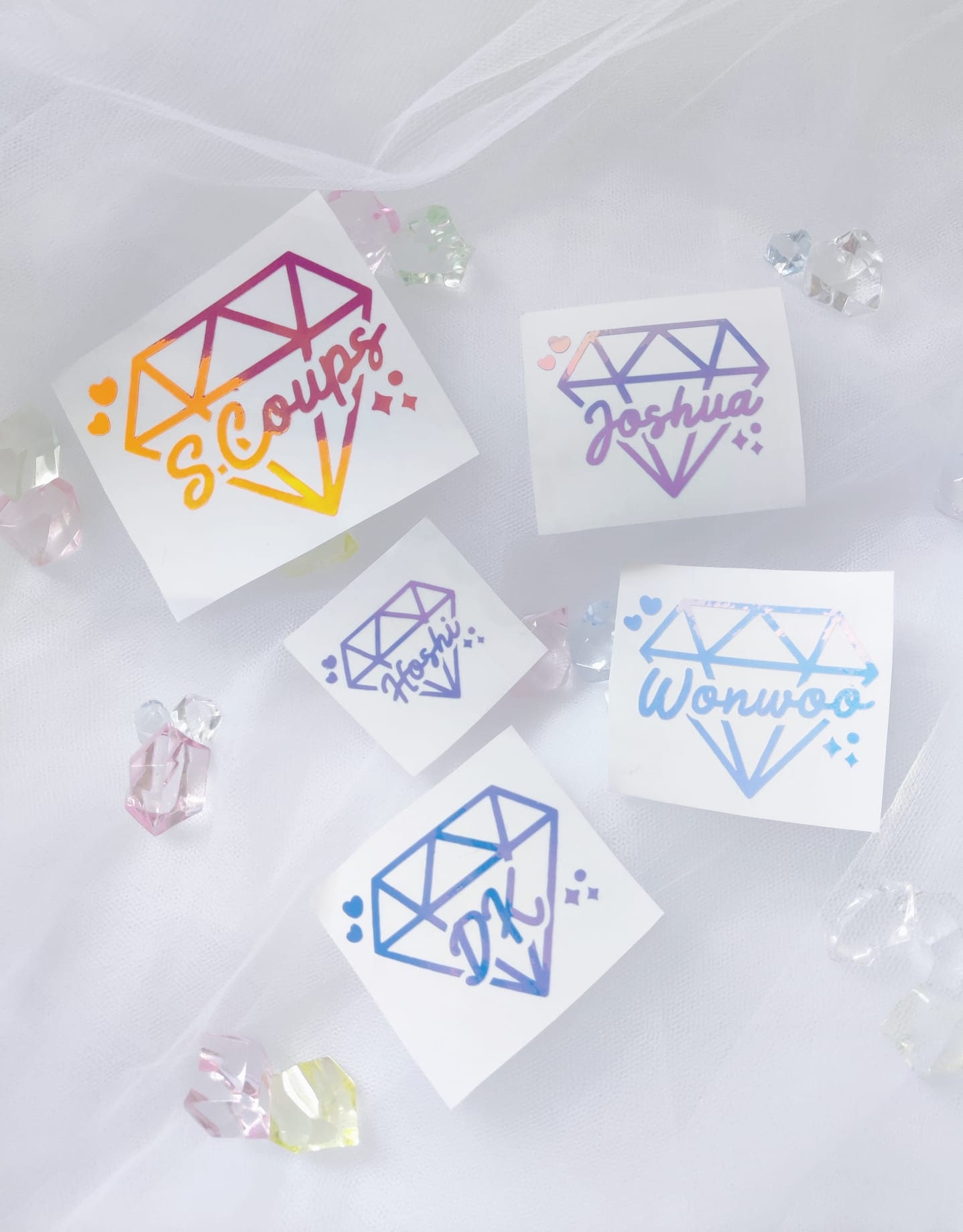 Seventeen Caratbong Vinyl Sticker Decal - Etsy