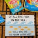 Prom Promposal Idea Poster "of All the Fish in the Sea, Will You Go to ...