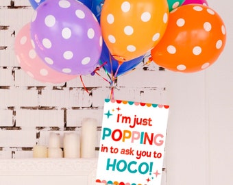 Homecoming Proposal Printable - Etsy