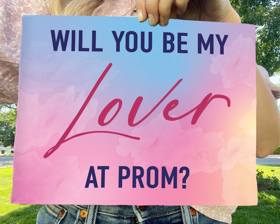 Taylor Swift Promposal "will You Be My Lover at Prom?" Swiftie Prom ...