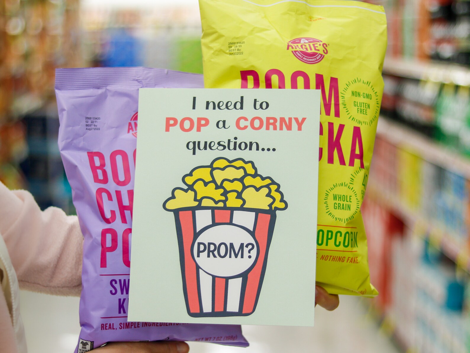 Prom Ask Printable "i Need to Pop a Corny Question, Prom?" INSTANT ...