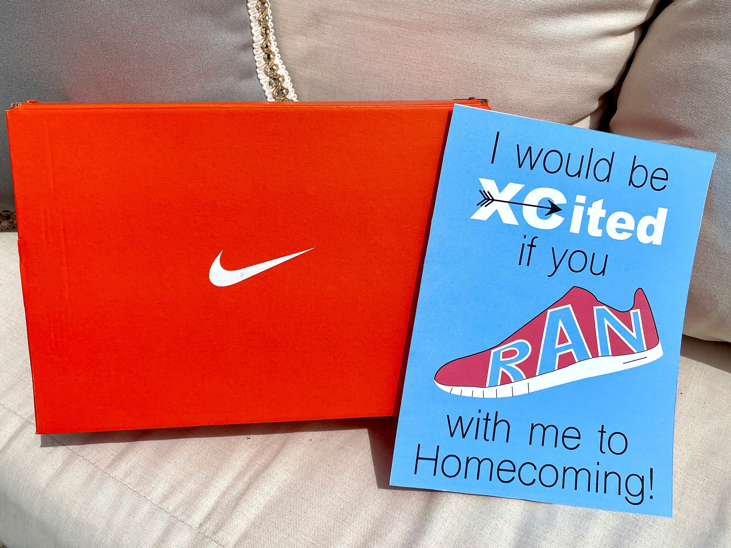 Running Promposal Hoco Proposal Idea "i Would Be Xcited If You RAN With ...