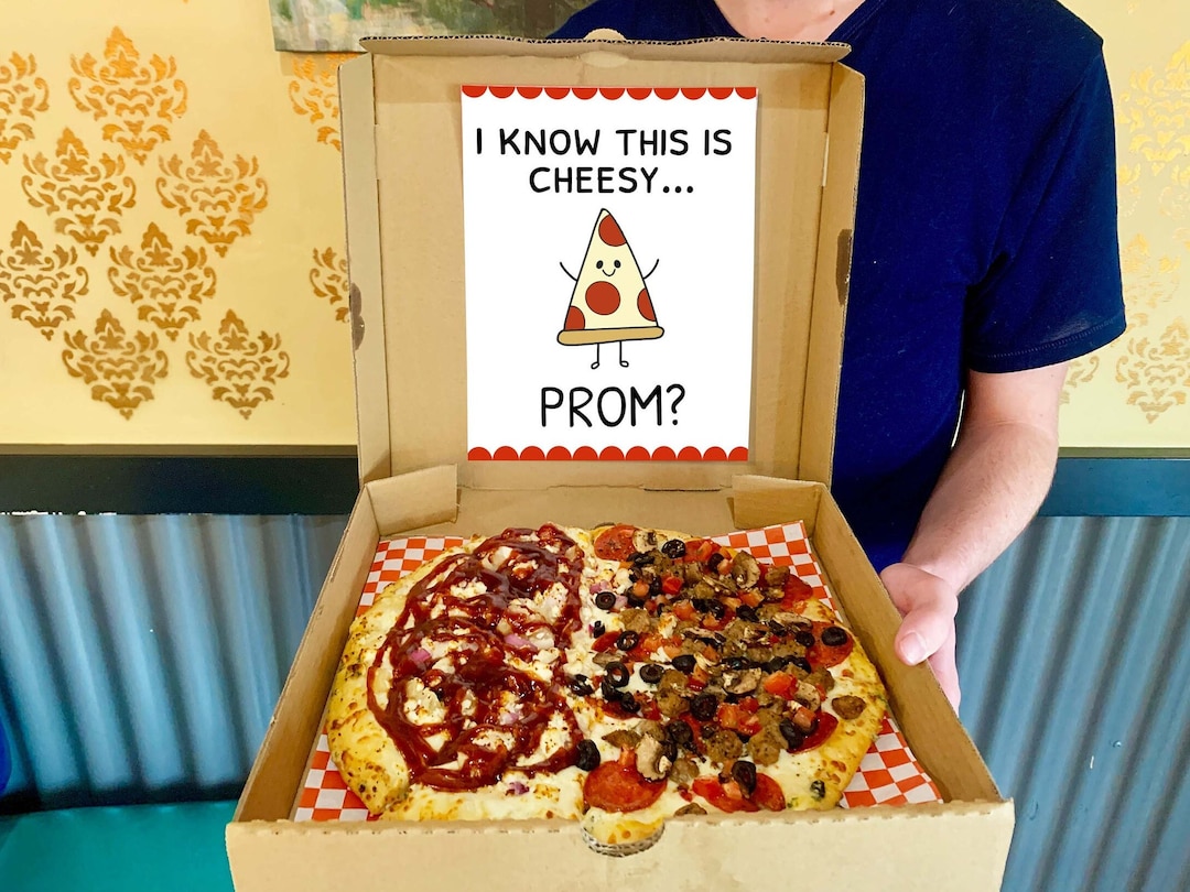 Promposal Ask Idea Printable "i Know This is Cheesy... Prom?" INSTANT ...