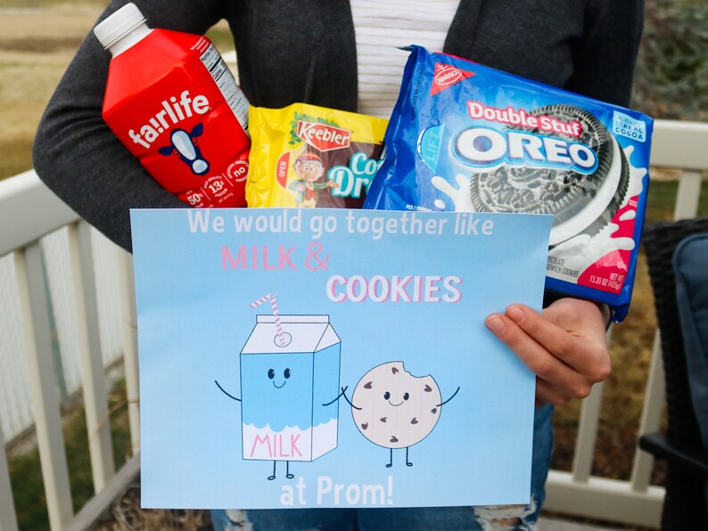 Prom Response Promposal Idea we Would Go Together Like - Etsy