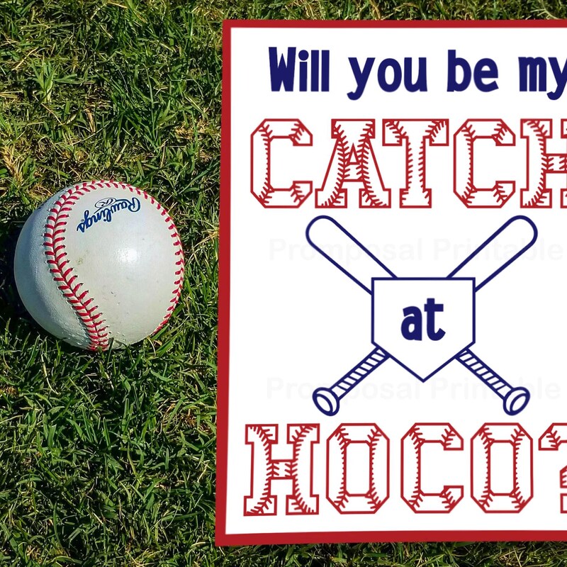 Baseball Prom Proposals - Etsy