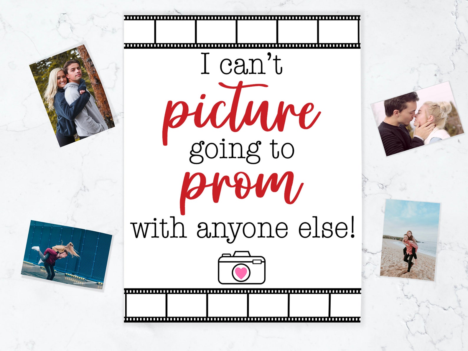 Picture Promposal Idea "i Can't Picture Going to Prom With Anyone Else ...