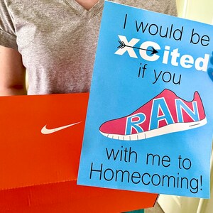 Running Promposal Hoco Proposal Idea "i Would Be Xcited If You RAN With ...