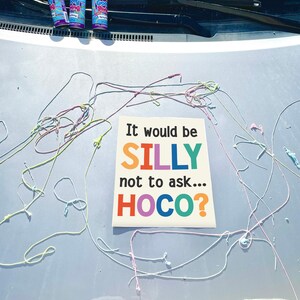 Silly String Homecoming Proposal Idea "it Would Be SILLY Not to Ask ...