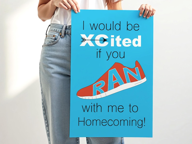 Running Promposal Hoco Proposal Idea "i Would Be Xcited If You RAN With ...