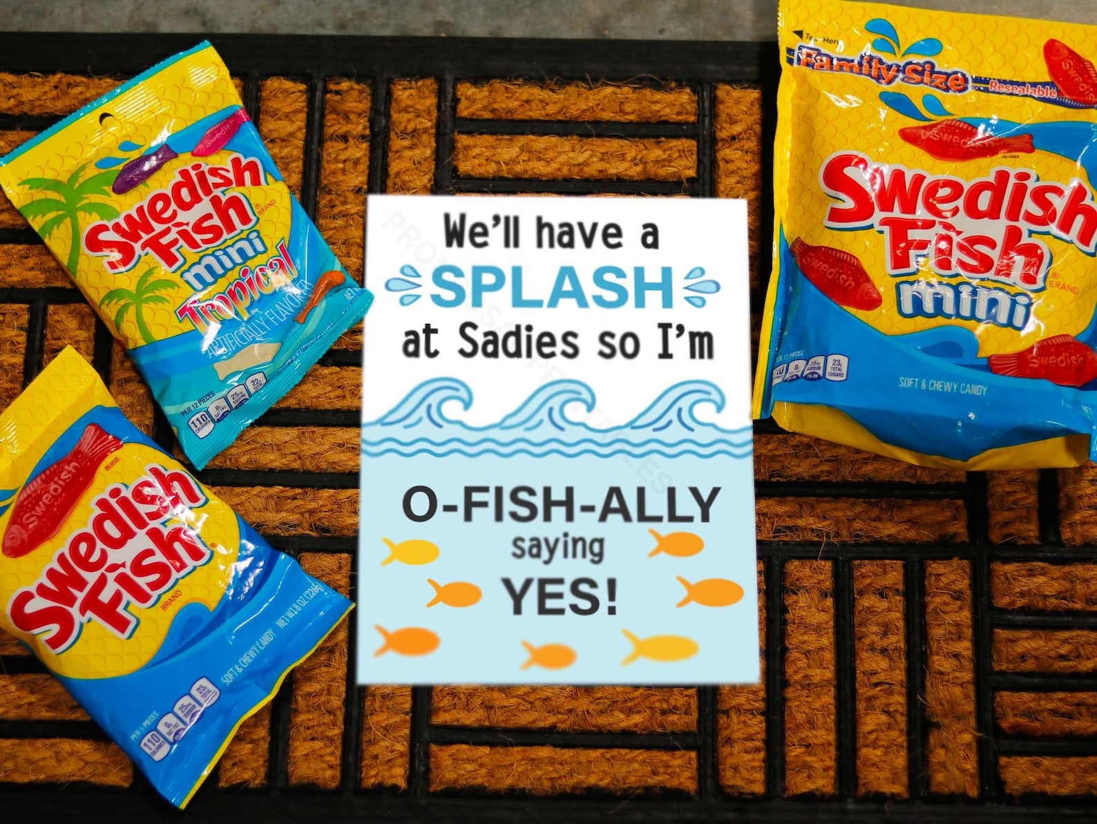 Sadies Answer Printable Poster "we'll Have a Splash at Sadies so I'm O ...