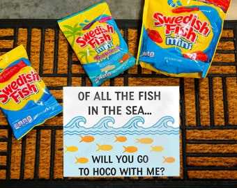 Fish Hoco Proposal - Etsy