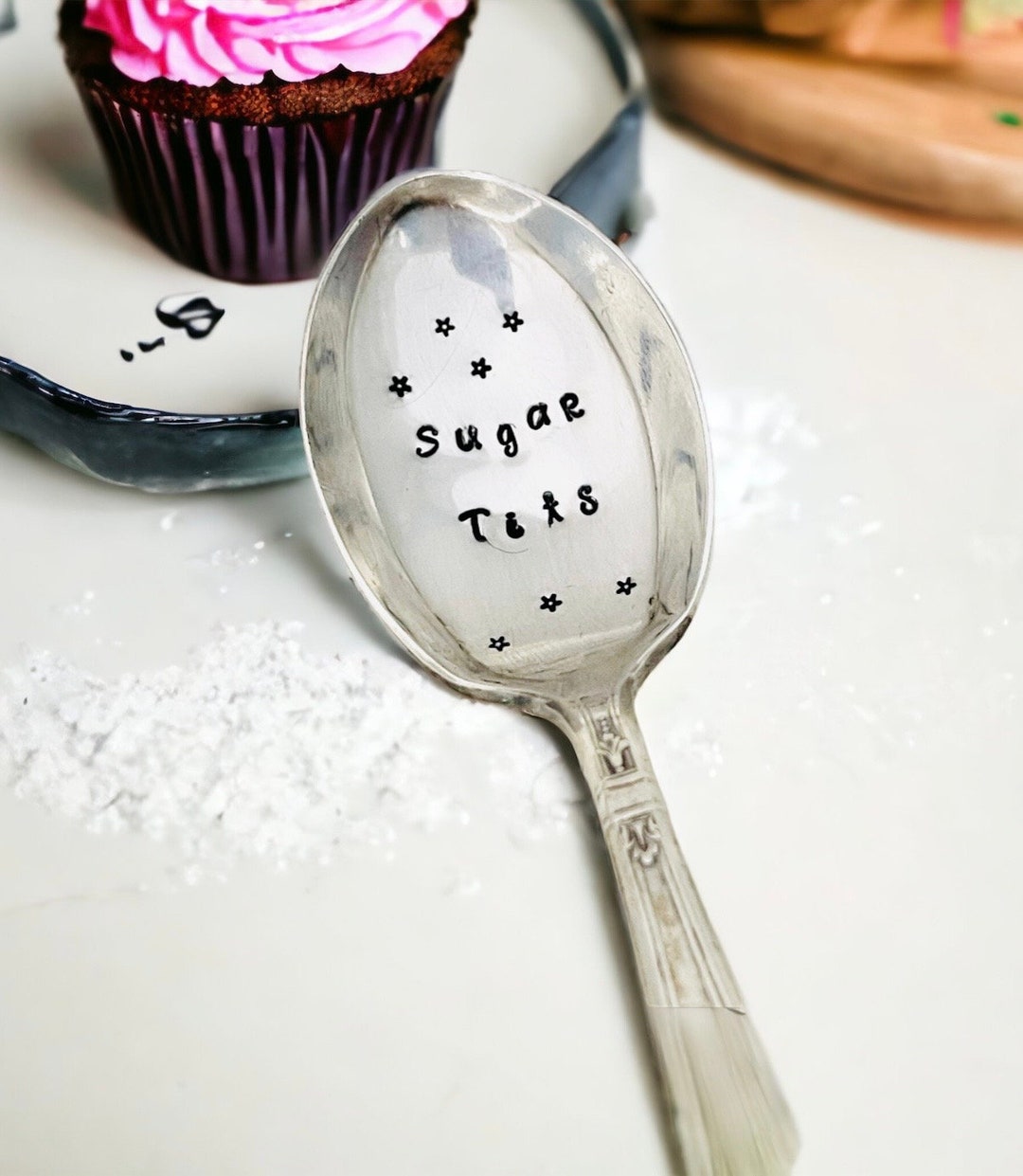 Sugar Tits Stamped Sugar Spoon, Funny Spoon, Rude Spoon, Gift for Her ...