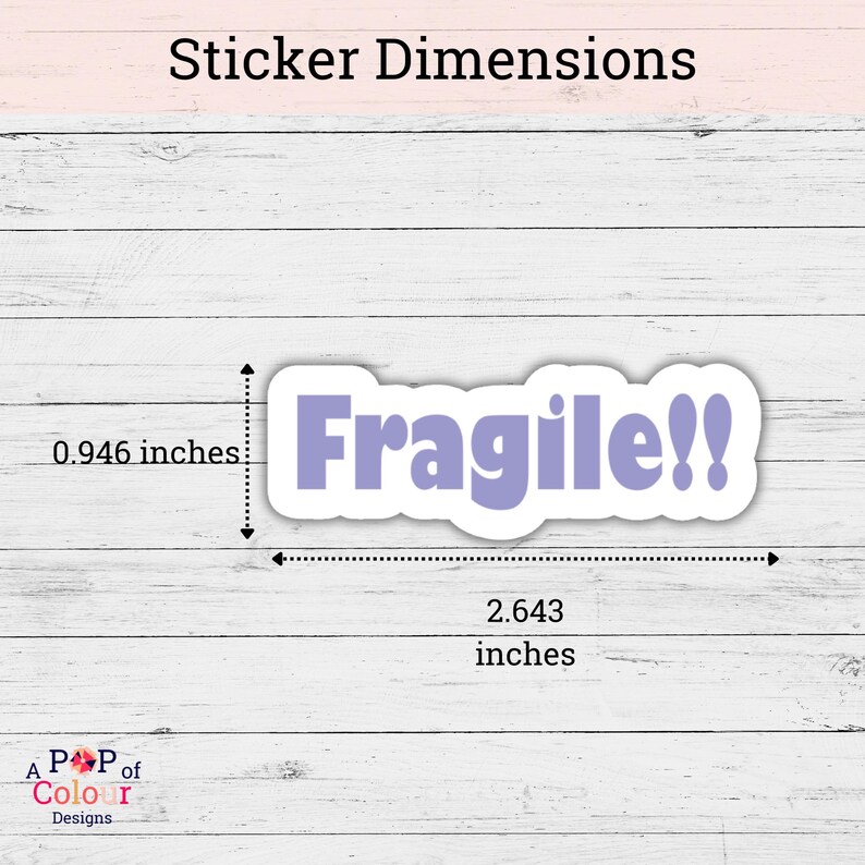 Bold Printable "fragile" Stickers I Send Packages With Confidence - Etsy