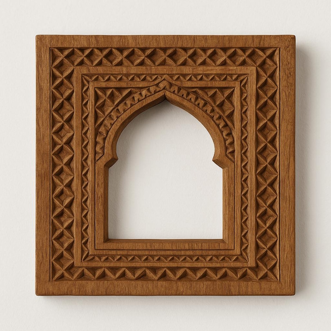 Hand-carved Teak Wood Arch Frame | Mughal Indian Wall Art (assorted Set ...