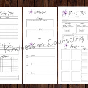 School Counselor Documentation Pack - Etsy
