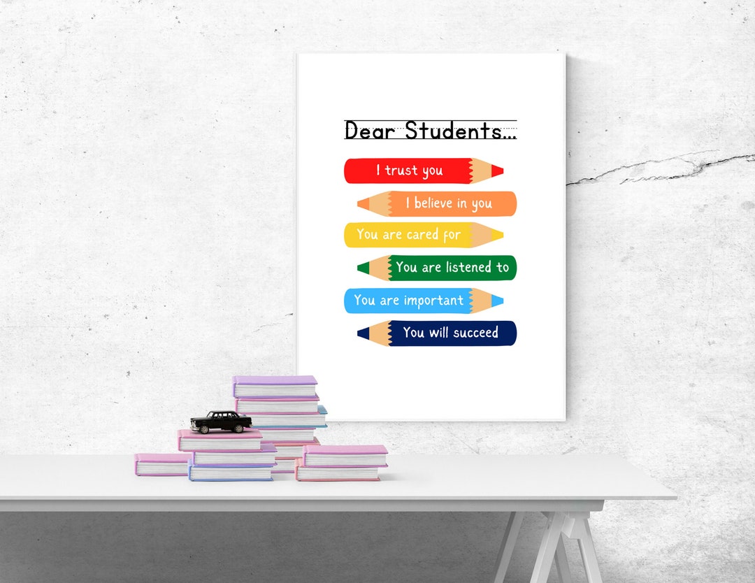 School Counselor and Teacher Office and Classroom Decor Digital Print ...