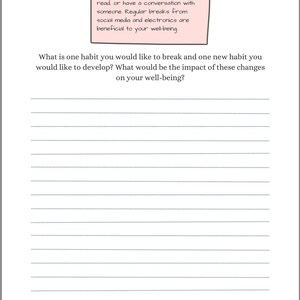 Ready to Use Journal for Stress, Anxiety, Growth, and Wellness - Etsy