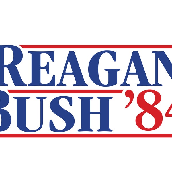 Reagan Bush 84 - Etsy