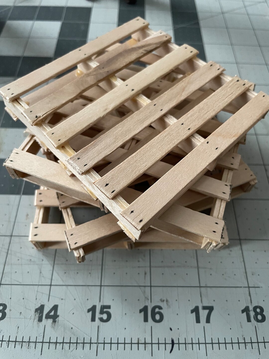 1/12 Scale Wood Pallets - Etsy