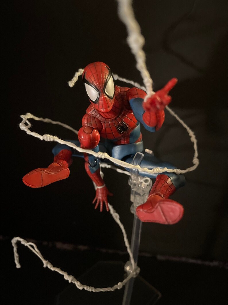 Spiderman Web Effects for 1:12 Scale Action Figures - Etsy