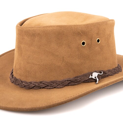 HADZAM Outback Hat Shapeable Into Leather Cowboy Hat Durable - Etsy